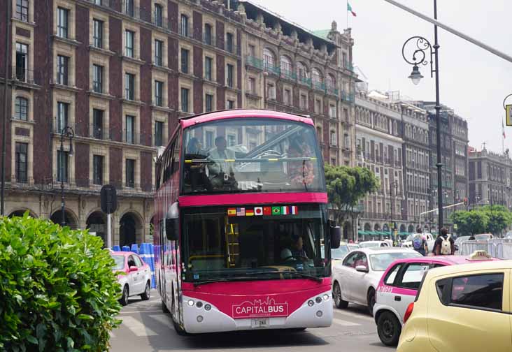Capitalbus | Mexixo City Tour | SHOWBUS INTERNATIONAL BUS IMAGE GALLERY ...