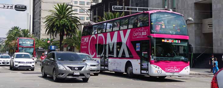 Capitalbus | Mexixo City Tour | SHOWBUS INTERNATIONAL BUS IMAGE GALLERY ...