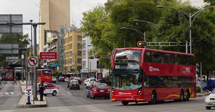 MB Metrobus | SHOWBUS INTERNATIONAL BUS IMAGE GALLERY | MEXICO