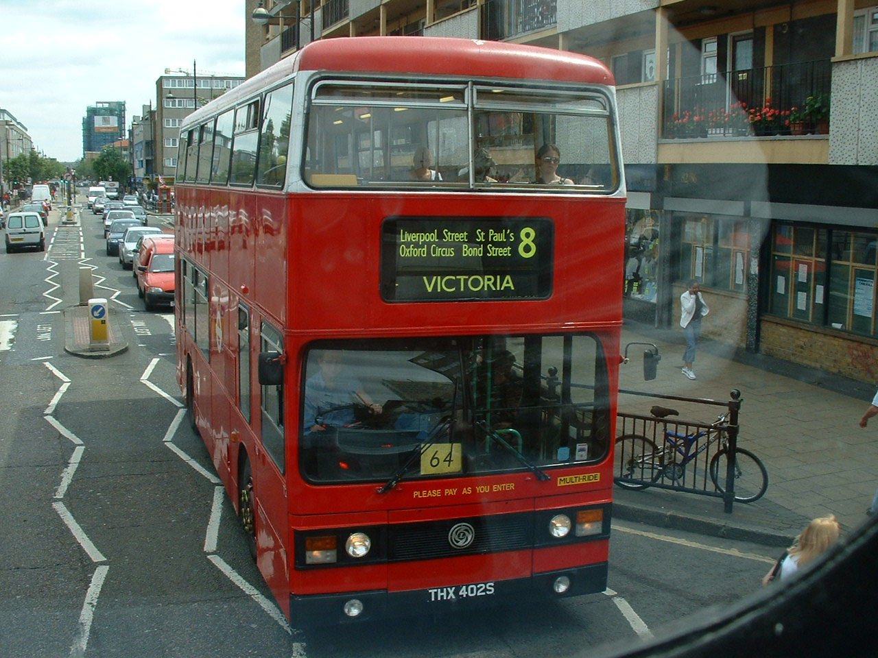 SHOWBUS LONDON PHOTO GALLERY - BLUE TRIANGLE