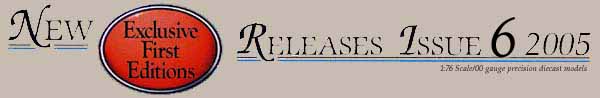 EXCLUSIVE FIRST EDITIONS New releases 2005 Edition 6