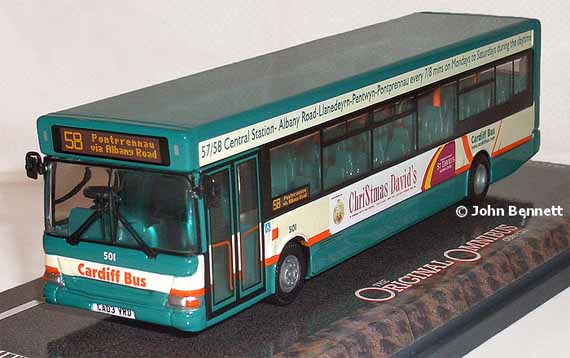 Cardiff Bus | Dinas Caerdydd | Showbus Model Fleet Focus