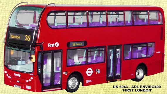 First London | Showbus Model Fleet Focus