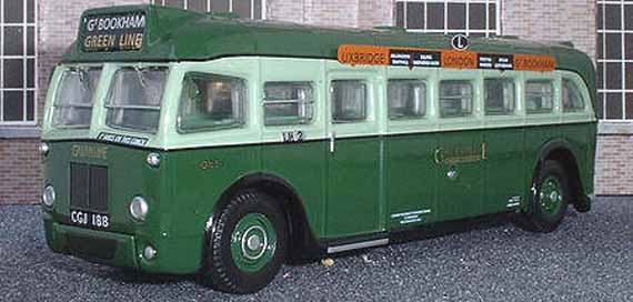 LONDON TRANSPORT AEC Q SINGLEDECK MODEL FOCUS