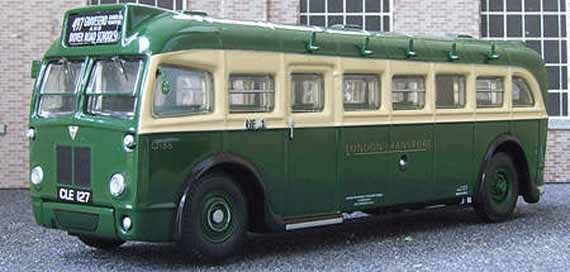 LONDON TRANSPORT AEC Q SINGLEDECK MODEL FOCUS