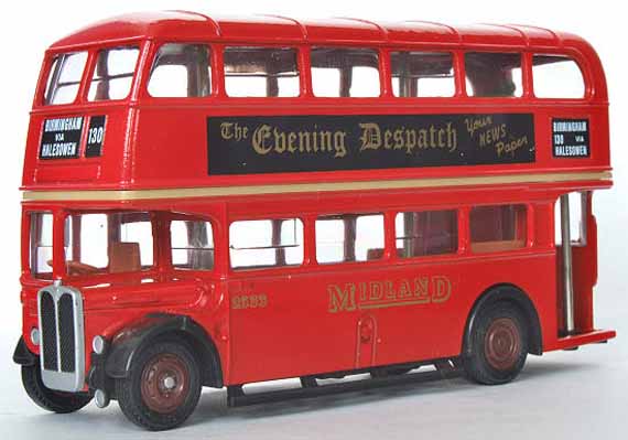 BMMO | Showbus Model Fleet Focus | Midland Red