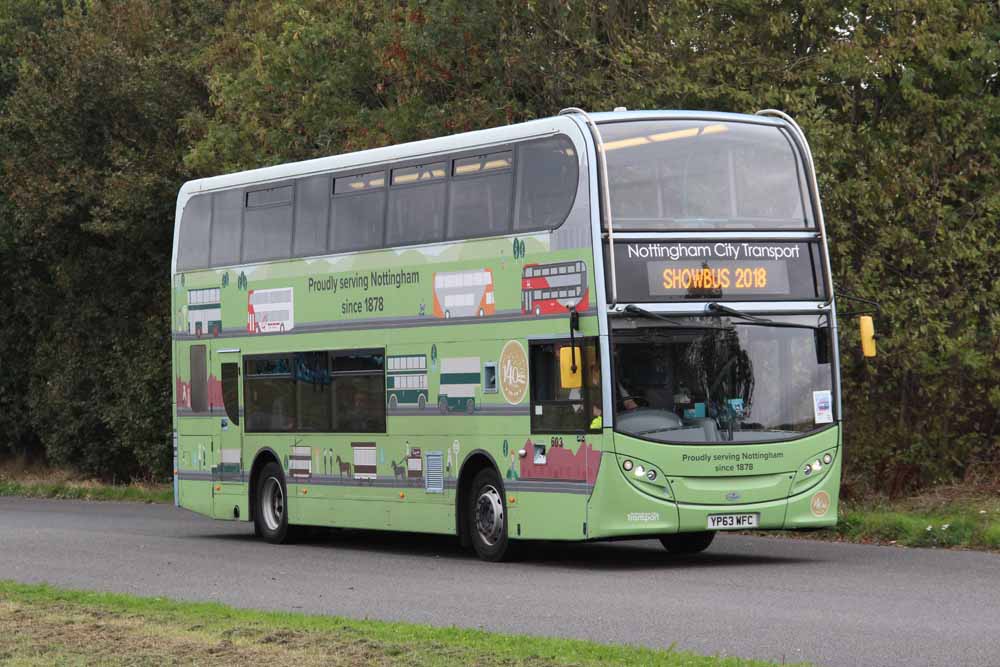 Nottingham City Transport | SHOWBUS BUS IMAGE GALLERY