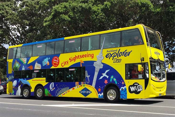 Auckland Explorer Bus | SHOWBUS NEW ZEALAND BUS IMAGE GALLERY