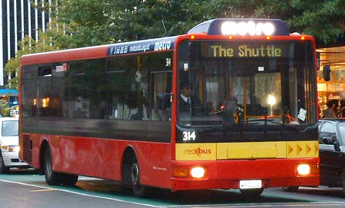 Red Bus | Christchurch | NEW ZEALAND BUS IMAGE GALLERY | SHOWBUS ...