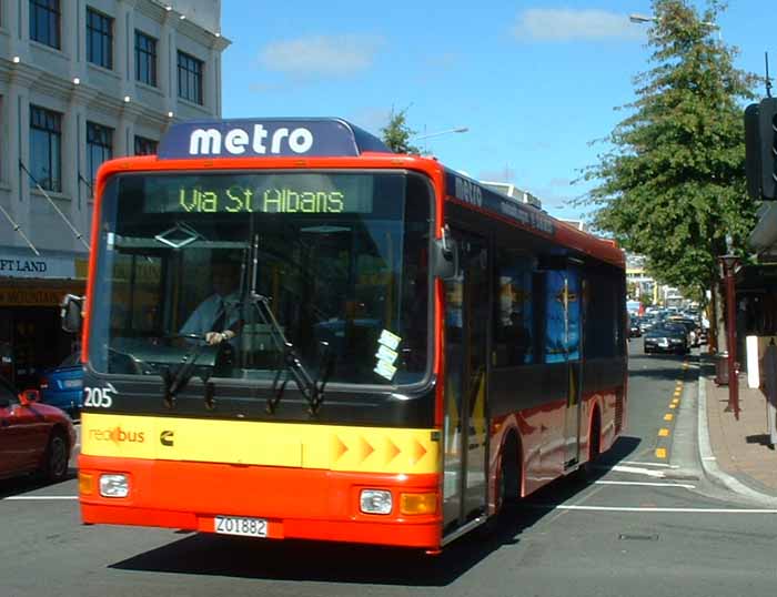 Red Bus | Christchurch | NEW ZEALAND BUS IMAGE GALLERY | SHOWBUS ...